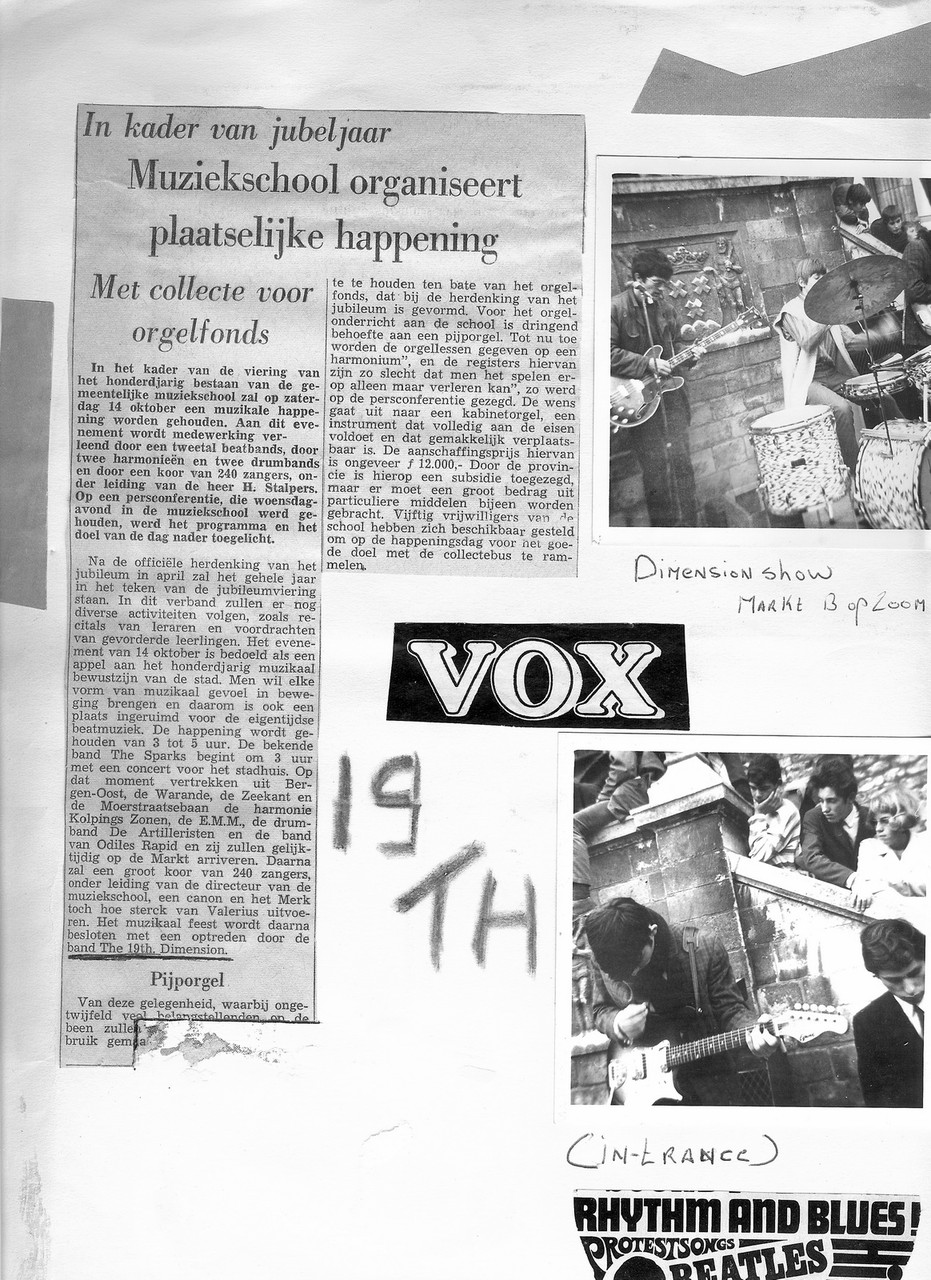 19th Dimension (Bergen op Zoom 1966-1970) - West-Brabants 60s Rock ...