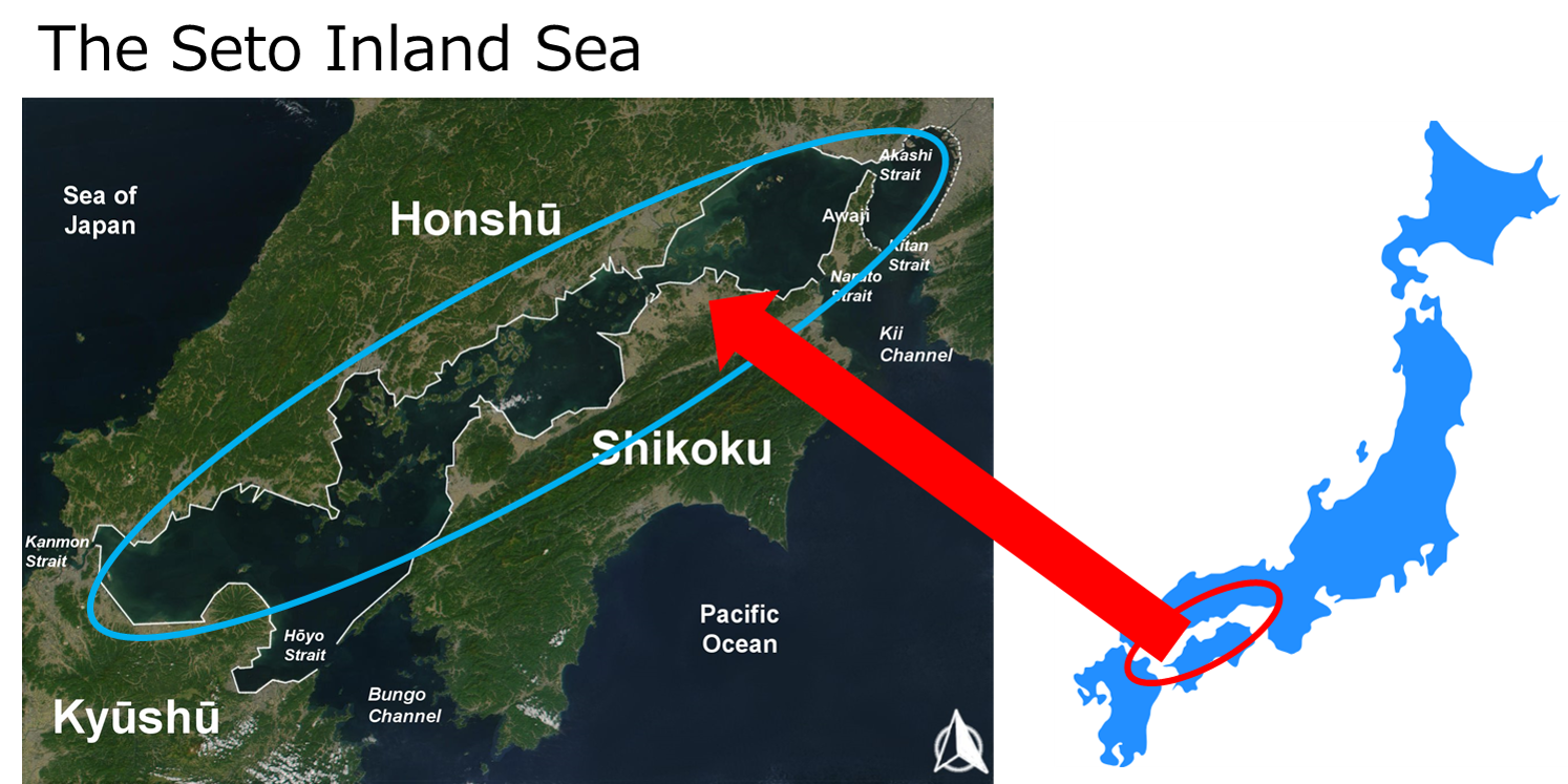Seto Inland Sea Map