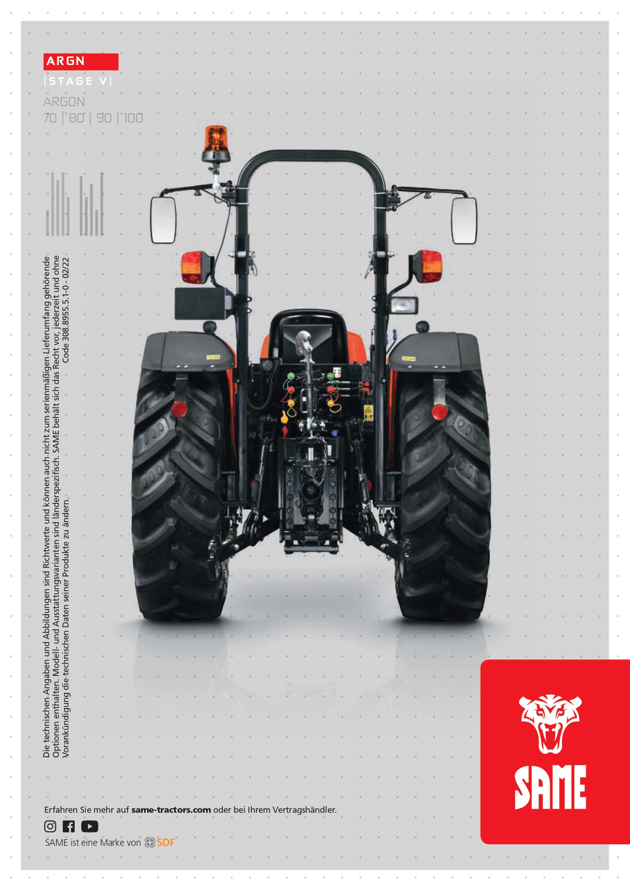 Same Argon 80 - Herrmann und Zulliger AG Garage - Landmaschinen