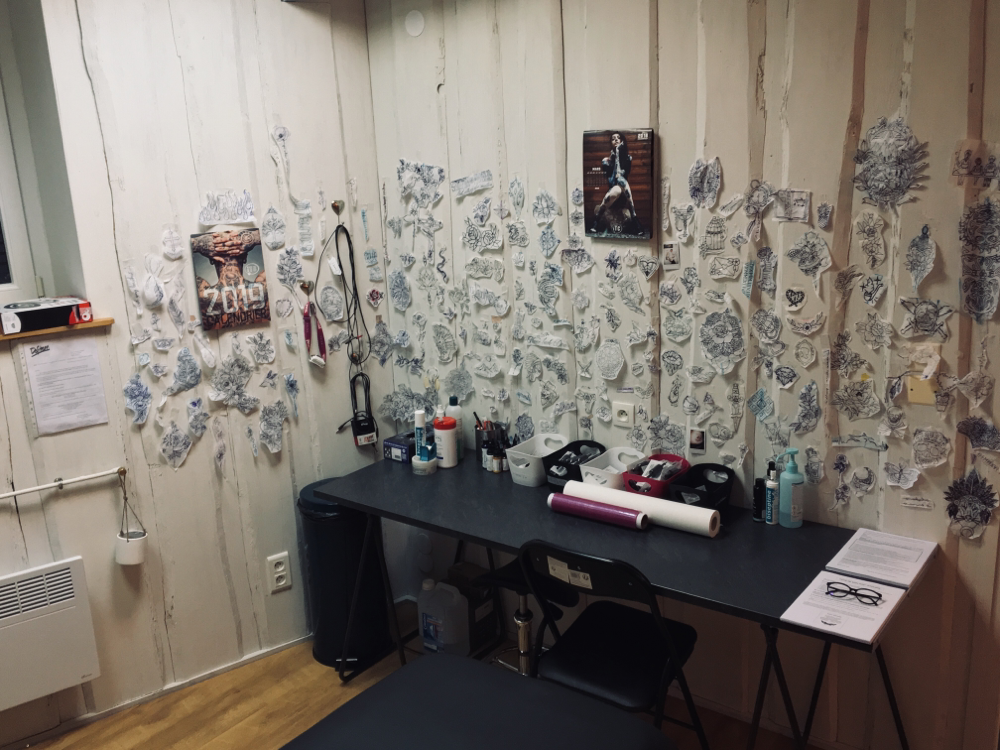 Le salon - Site de manx-tattoo