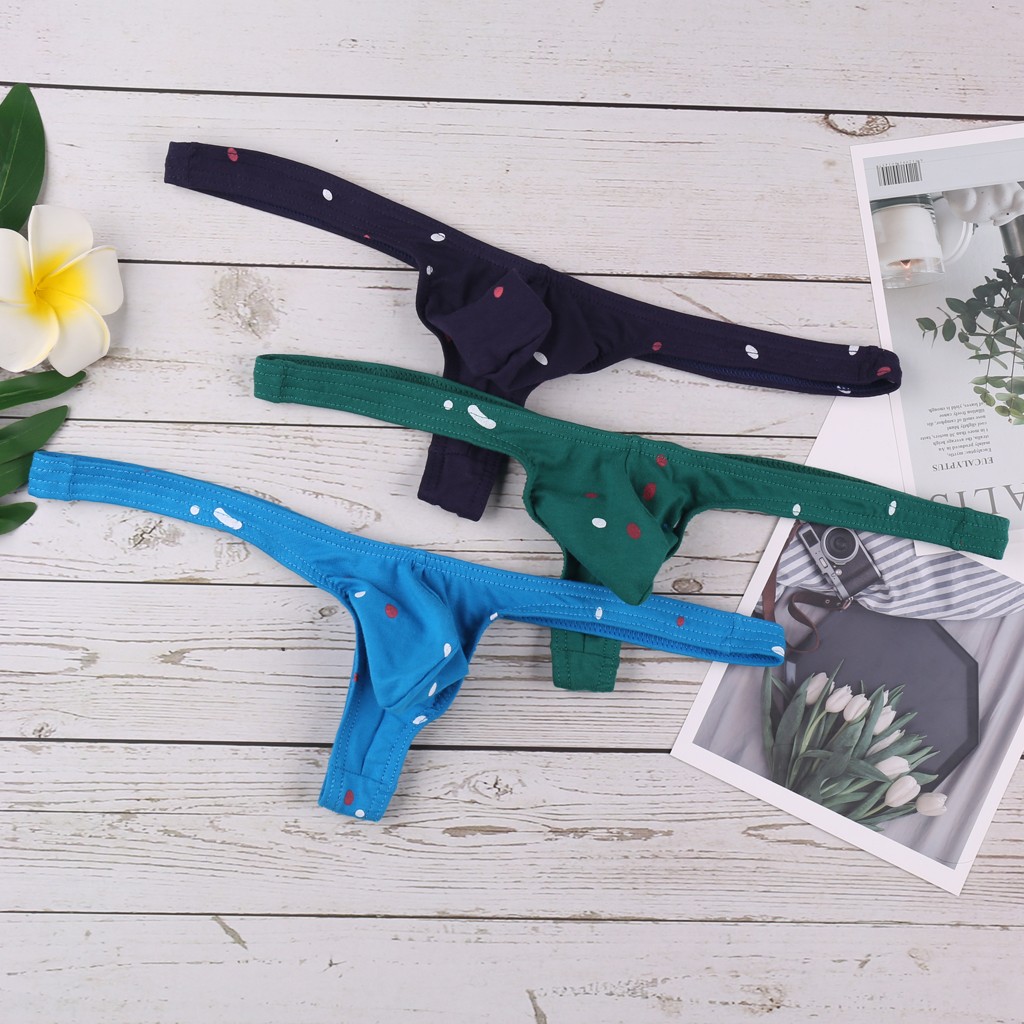 Stringkalsong Mini Bomull Turquoise | Herrunderkläder på nätet för den ...