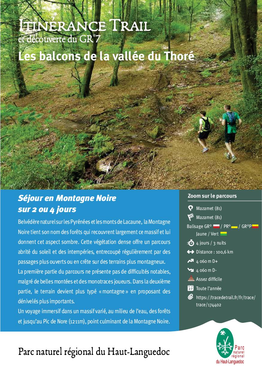Itinérance Trail/GR7 "Les Balcons de la Vallée du Thoré" - Comité ...