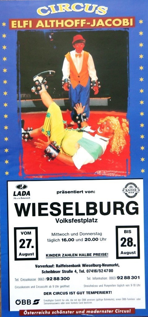 Circus Elfi Althoff-Jacobi ( Dir. Adolf Lehner) - CIRCUS ARCHIV ...