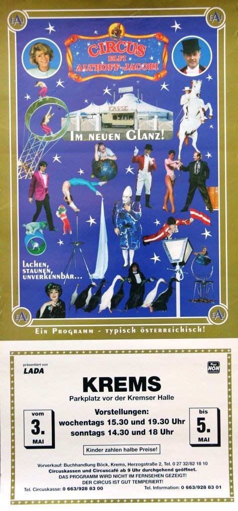 Circus Elfi Althoff-Jacobi ( Dir. Adolf Lehner) - CIRCUS ARCHIV ...