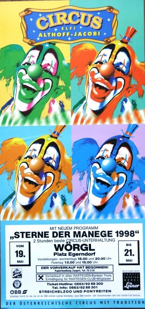 Circus Elfi Althoff-Jacobi ( Dir. Adolf Lehner) - CIRCUS ARCHIV ...