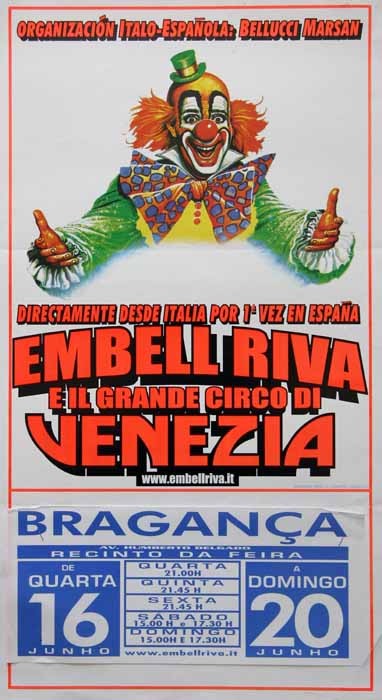 EMBELL RIVA / BELLUCCI - CIRCUS ARCHIV - CHRISTOPH ENZINGER - AUSTRIA