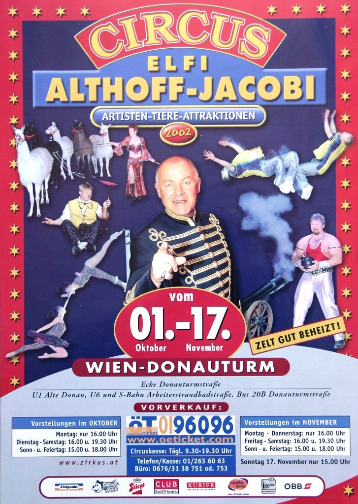 Circus Elfi Althoff-Jacobi ( Dir. Adolf Lehner) - CIRCUS ARCHIV ...