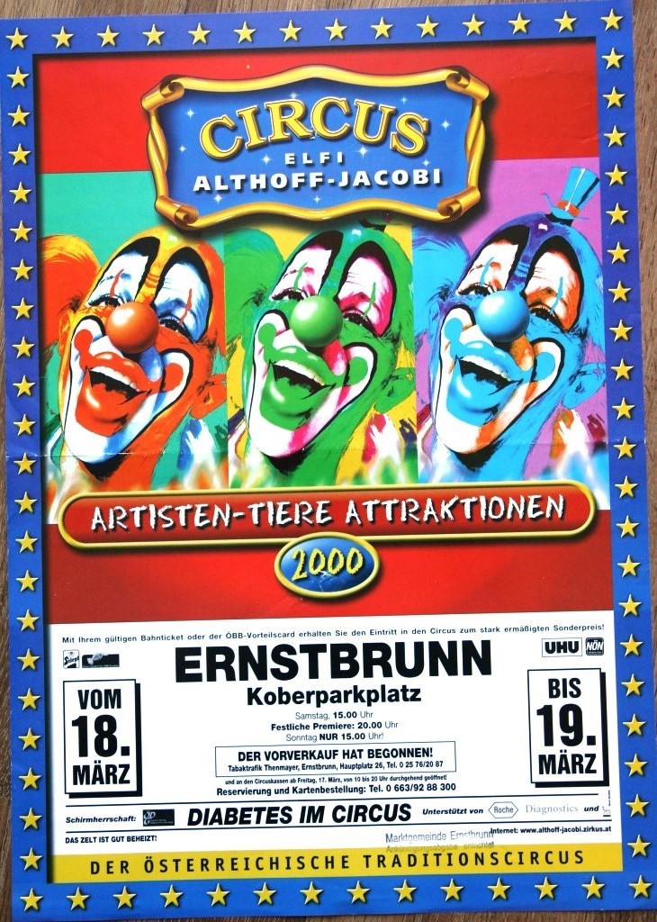 Circus Elfi Althoff-Jacobi ( Dir. Adolf Lehner) - CIRCUS ARCHIV ...