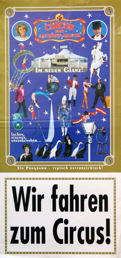 Circus Elfi Althoff-Jacobi ( Dir. Adolf Lehner) - CIRCUS ARCHIV ...