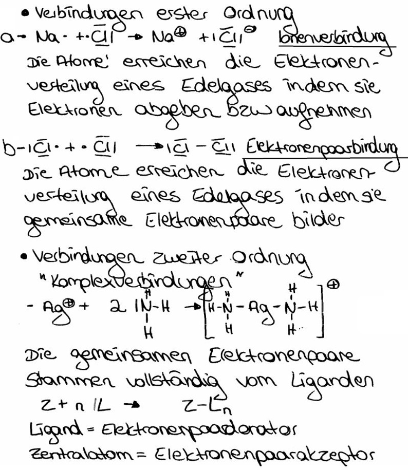 Komplexverbindungen als Verbindungen "zweiter Ordnung" und die ...