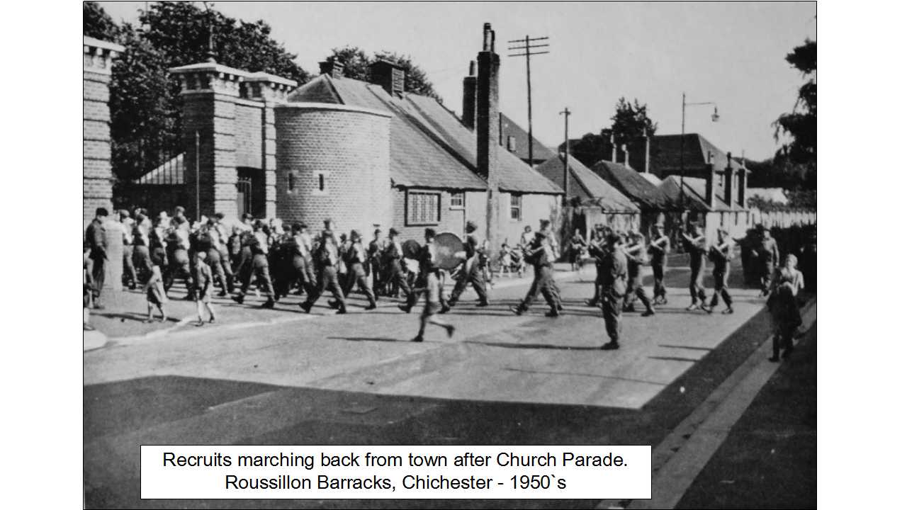 (21) BARRACKS & POSTINGS - The Orange Lilies - The Royal Sussex Regiment