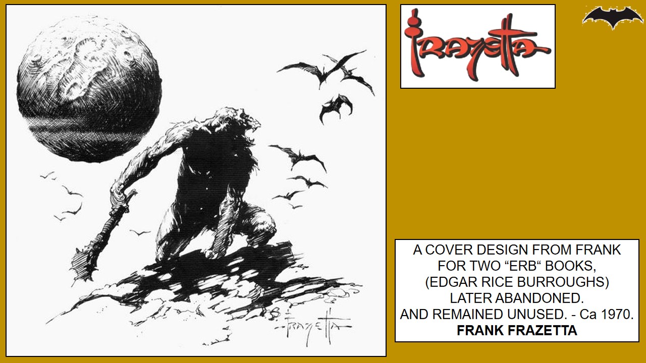 (43) A HOMAGE TO THE ARTIST FRANK FRAZETTA - The Orange Lilies - The ...