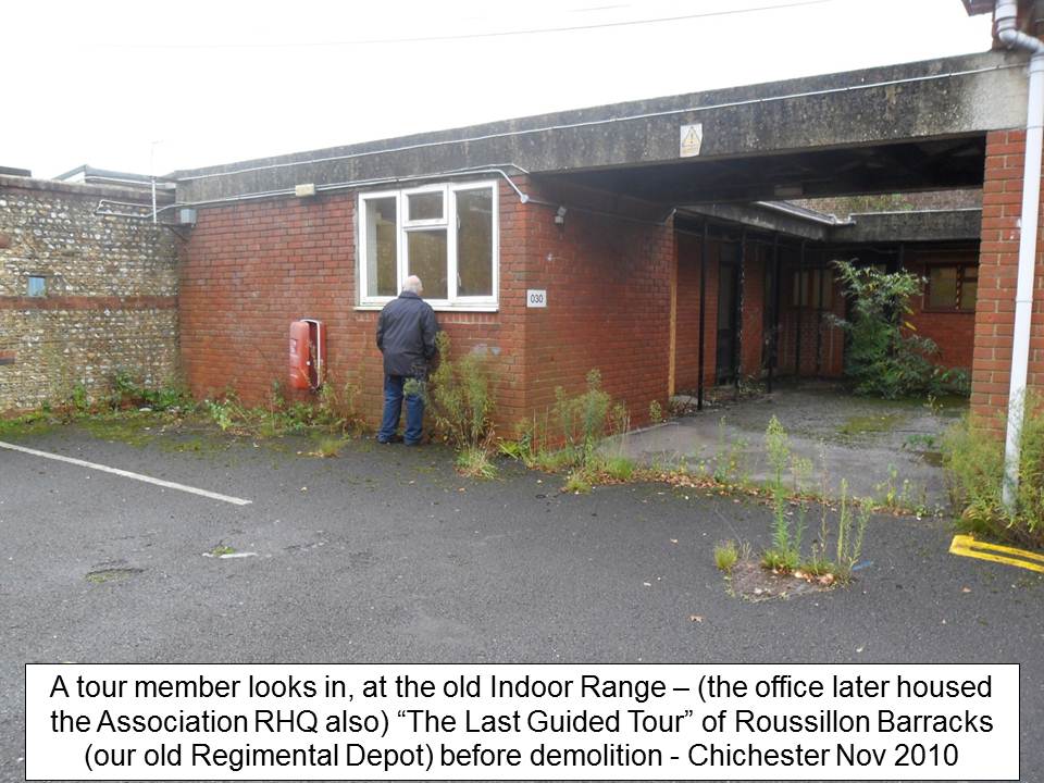 (21) BARRACKS & POSTINGS - The Orange Lilies - The Royal Sussex Regiment