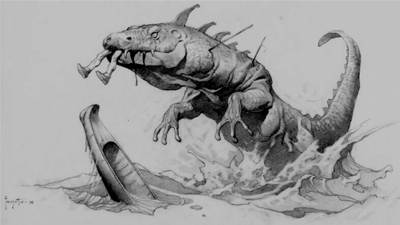 (43) A HOMAGE TO THE ARTIST FRANK FRAZETTA - The Orange Lilies - The ...