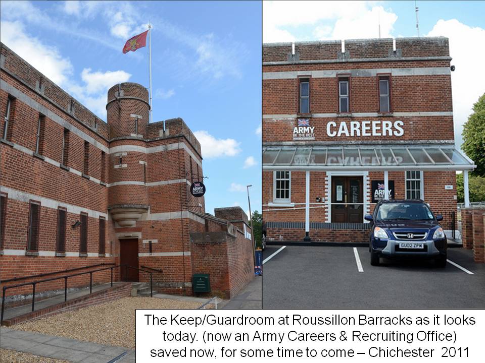 (21) BARRACKS & POSTINGS - The Orange Lilies - The Royal Sussex Regiment