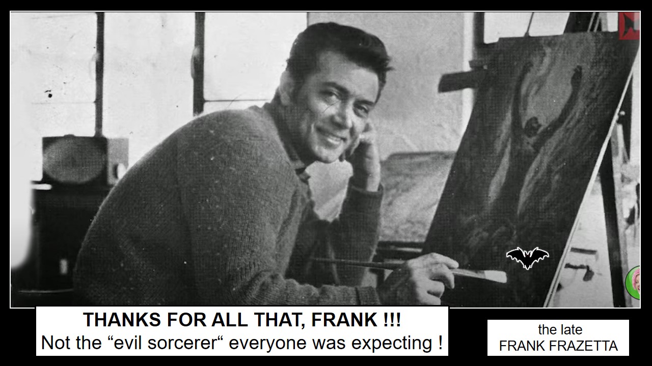 (43) A HOMAGE TO THE ARTIST FRANK FRAZETTA - The Orange Lilies - The ...