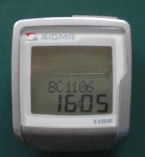 Bikecomputer Sigma BC 1106 - Wehe wenn er fällt! - hipster.blog