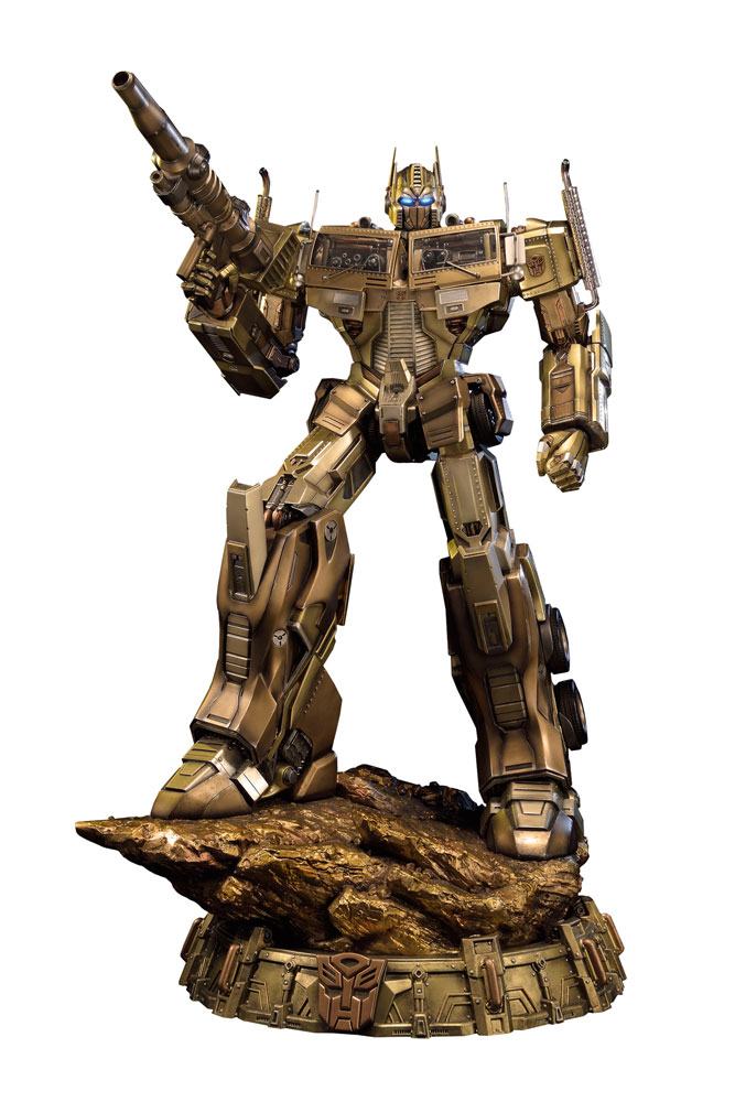 Transformers Generation 1 Statue Optimus Prime Gold Version 61 cm ...