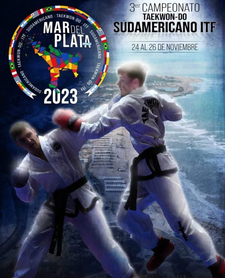 3° CAMPEONATO SUDAMERICANO DE TAEKWONDO ITF 2023 - Página web de misionatural