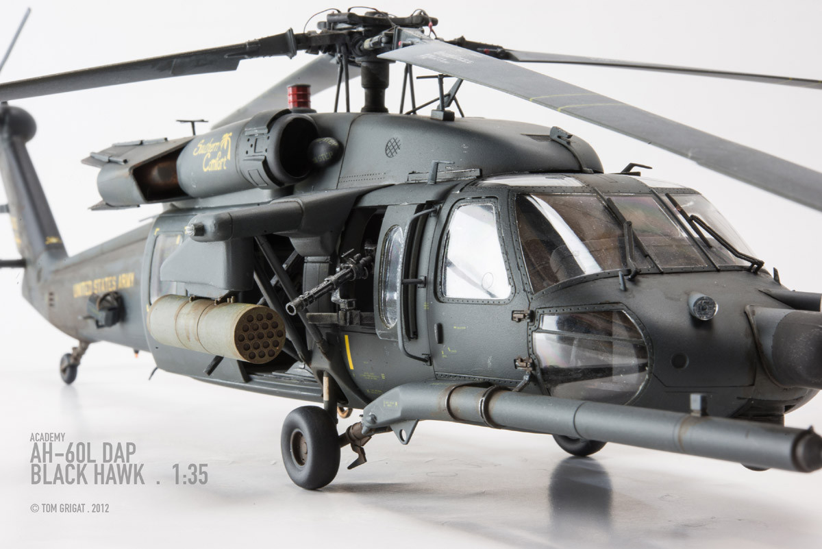 AH 60L DAP Black Hawk, Academy 1/35 by Tom Grigat - Modellschmiede ...