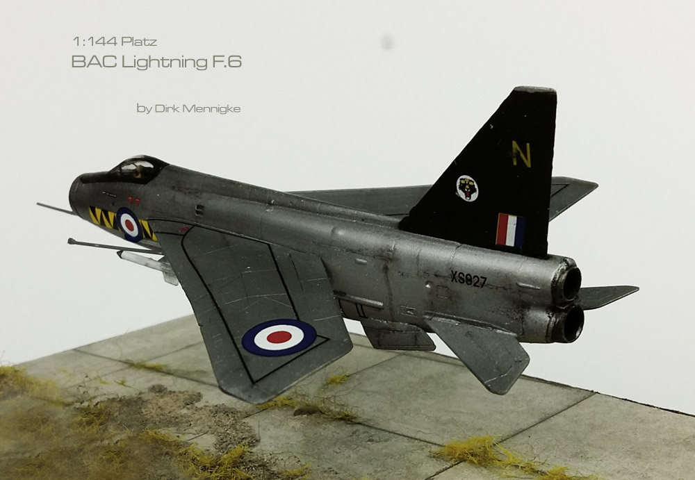 BAC Lightning F.6 1/144 Platz by Dirk Mennigke - Modellschmiede Hämelerwald