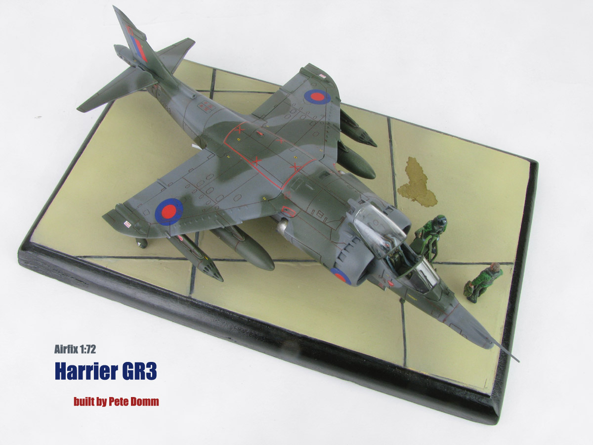 Harrier GR3 1:72 Airfix by Pete Domm - Modellschmiede Hämelerwald