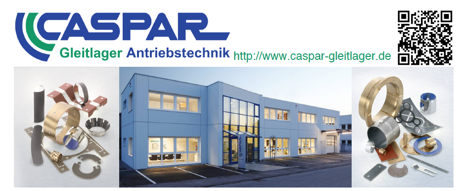 Caspar Gleitlager Antriebstechnik stellt ein! - Gewerbeverein Flein e.V.