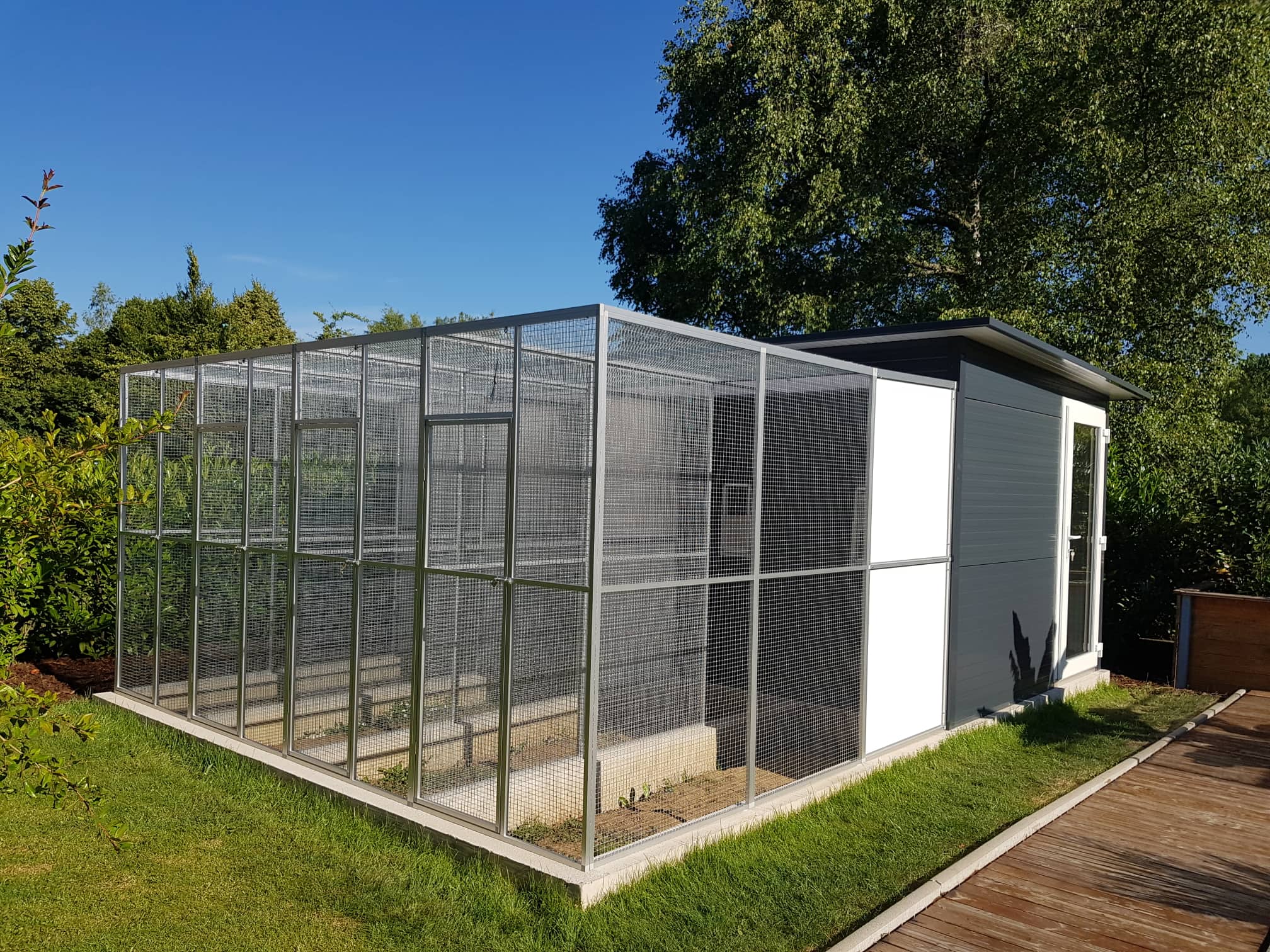 Volieren & Gehege direkt vom Hersteller - DieVoliere.de