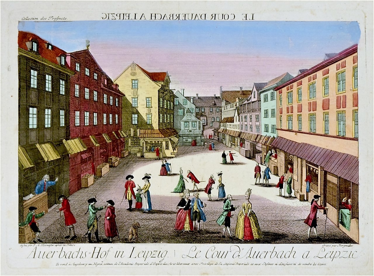 Eine Fahrt mit der Postkutsche im Jahr 1750 von Leipzig nach Annaberg ...