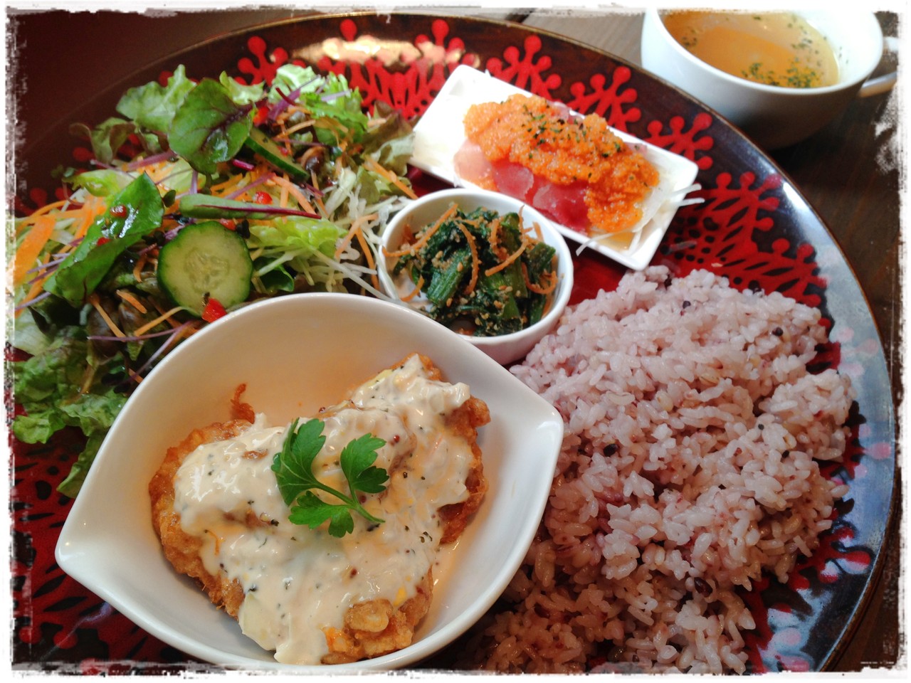 Lunch menu 11:00～14：00（l.o.） - 箕面市 ランチ cafe mignon