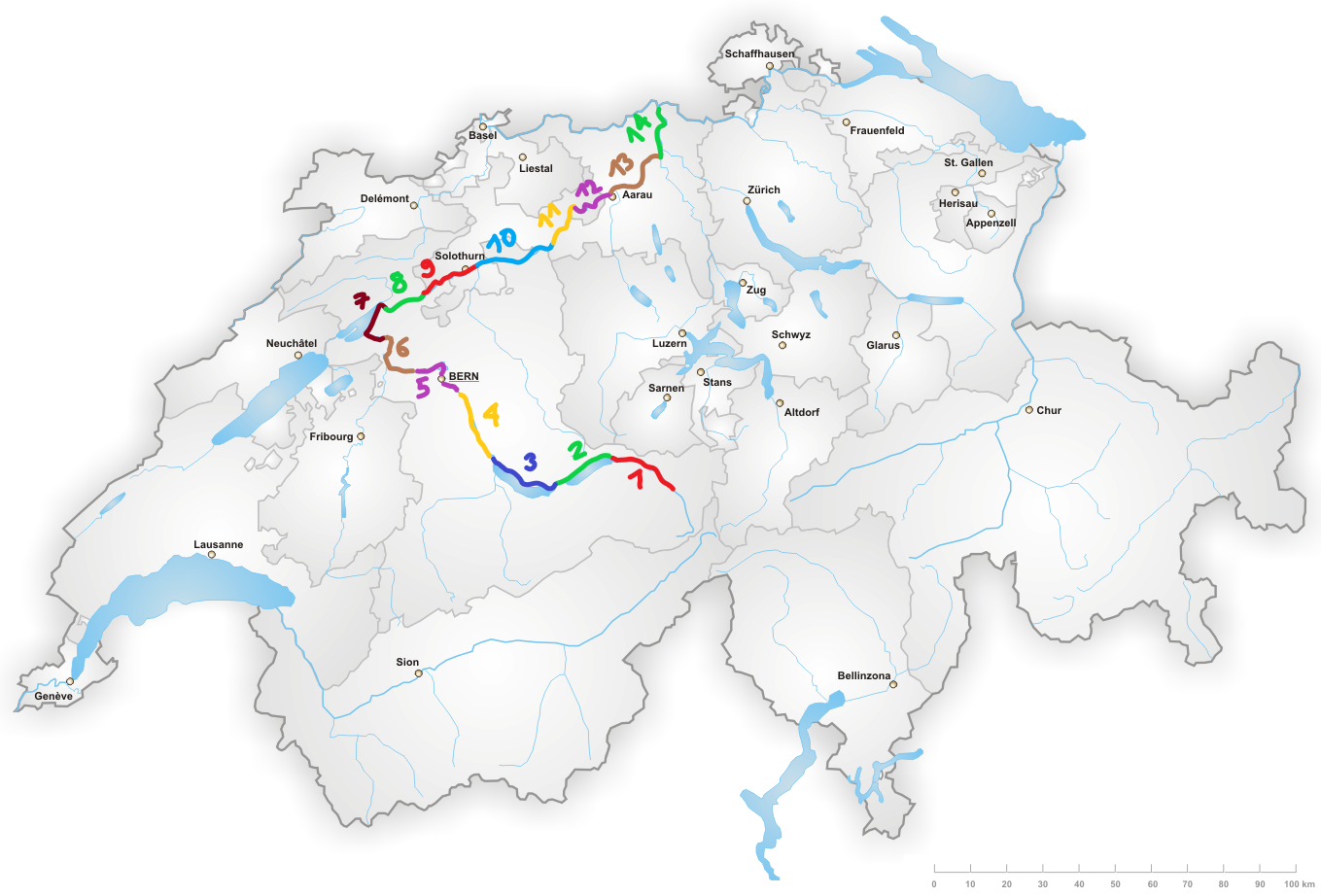 Der Aare entlang - maruggss Webseite!