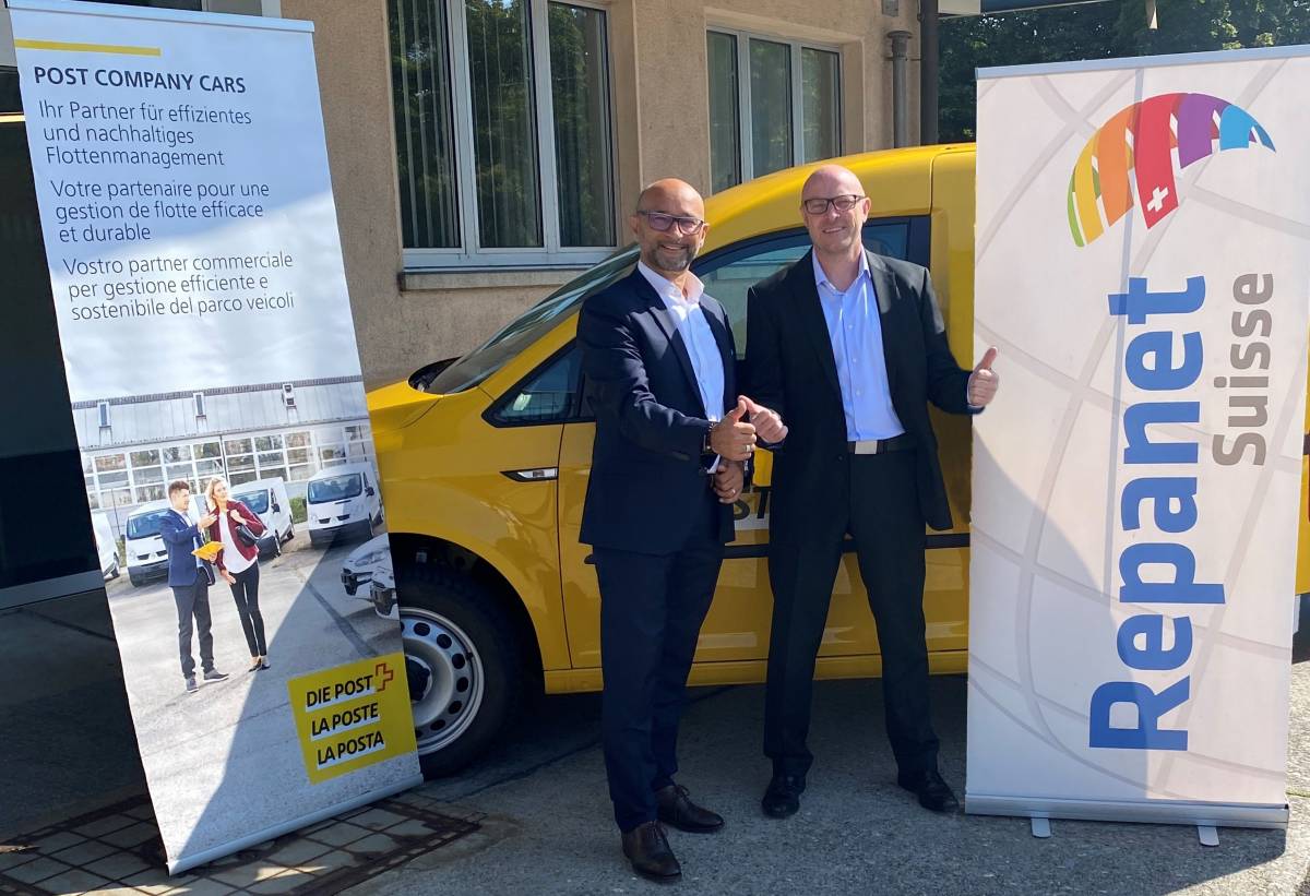 Post Company Cars AG setzt bei der Unfall-Reparatur auf Repanet Suisse ...
