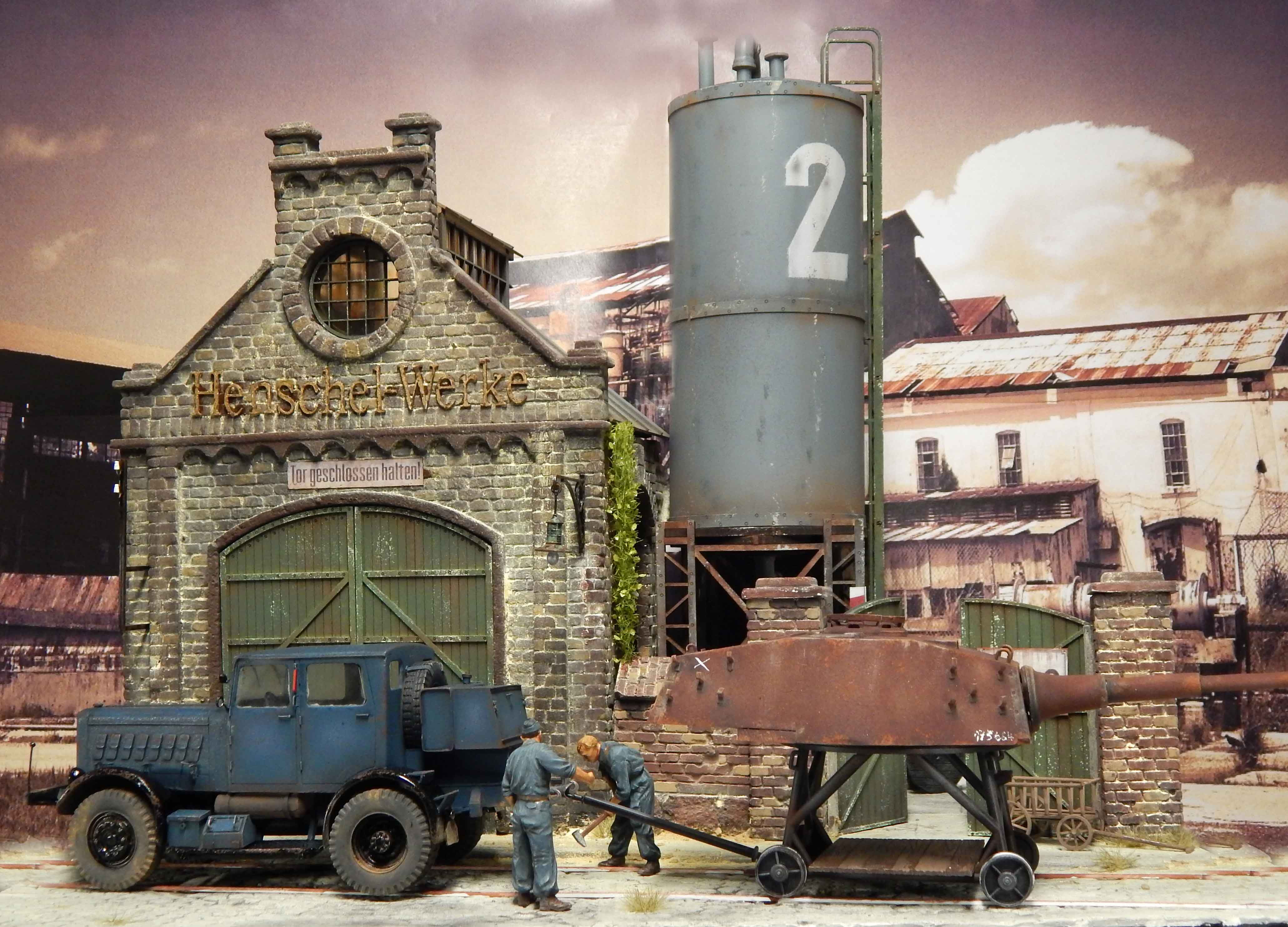 Fouga Magister C.M. 170B - www.panzer-bau.de/diorama/militär/1:35