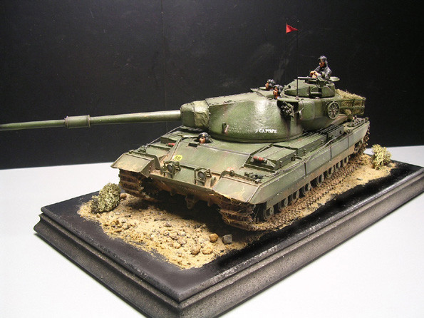 Conqueror MBT - www.panzer-bau.de/diorama/militär/1:35