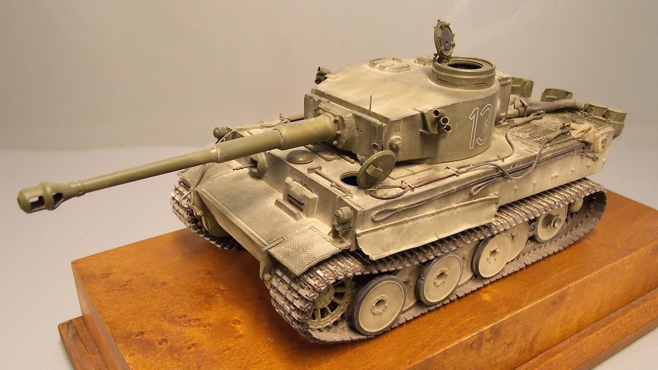 Tiger 131-Schw. PzAbt 504 - www.panzer-bau.de/diorama/militär/1:35
