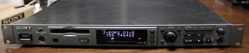 MDS-E12 MD Deck - Studio RUM サイト