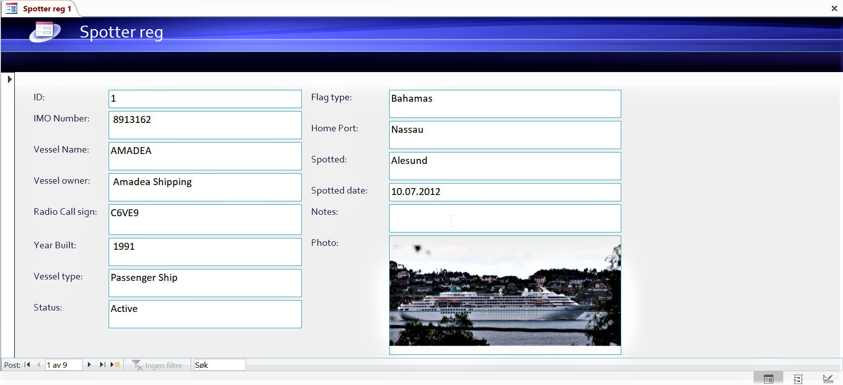 Spotter logs and forms - aviationspottergroup