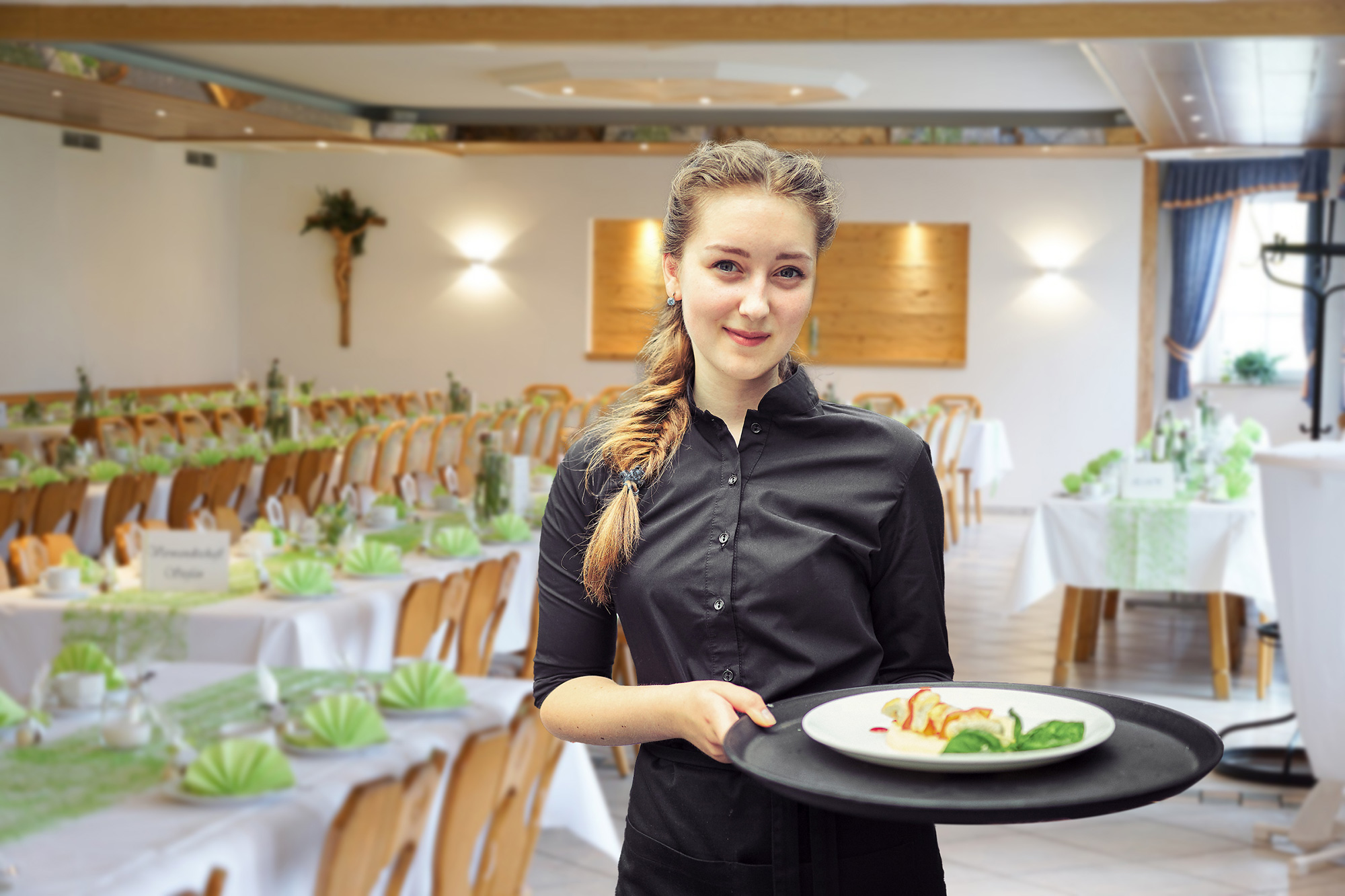 520,- € Servicekraft Gastronomie (m/w/d) - Gasthof Hirsch Neuler