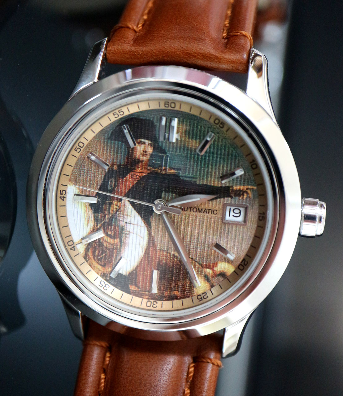 Personalisierte Schweizer Automatik Armbanduhr - Uhrenwerkstatt M ...