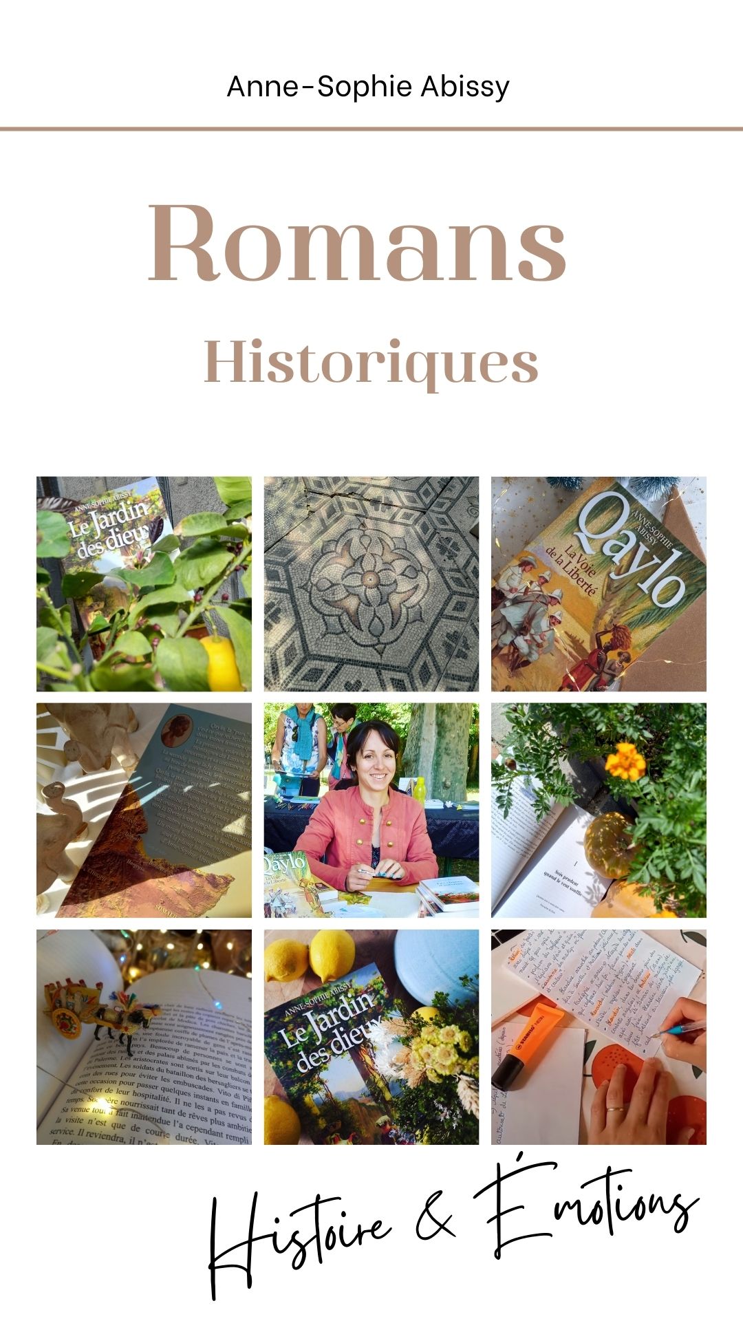 Anne-Sophie Abissy - Romans Historiques - Anne-Sophie Abissy - Romans ...