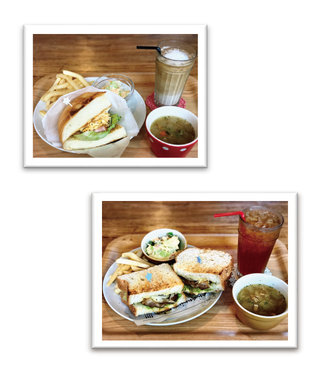 lunch set - slow cafe ページ！