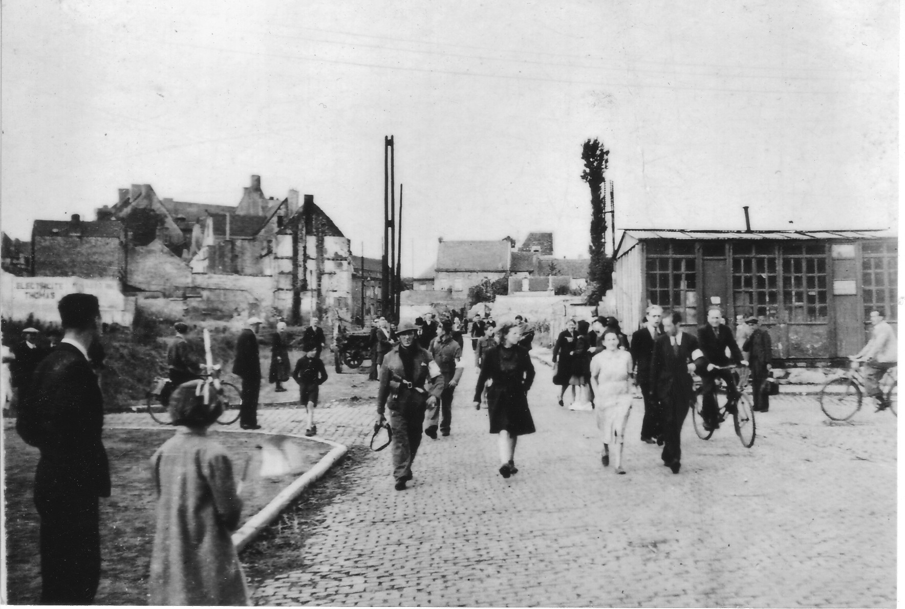 L'arrivée des Américains le 5 septembre 1944 - Octave Sanspoux