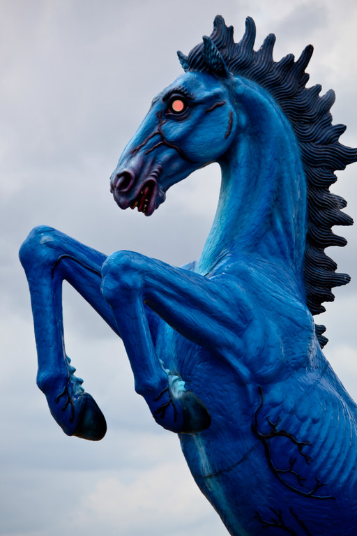 Blucifer - Denver's Demon Horse - hideawayhistory