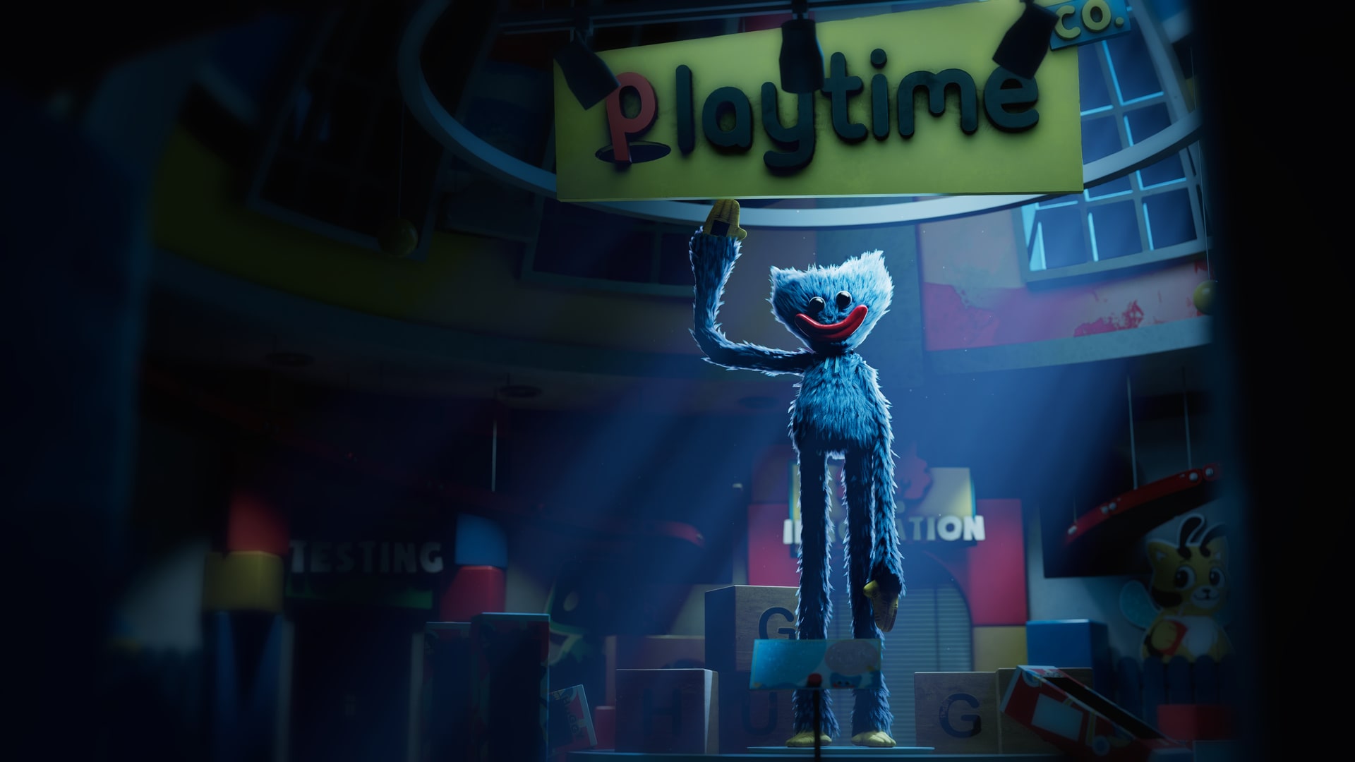 Huggy Wuggy (Monster) - Poppy Playtime - Fantime Horror Games Website