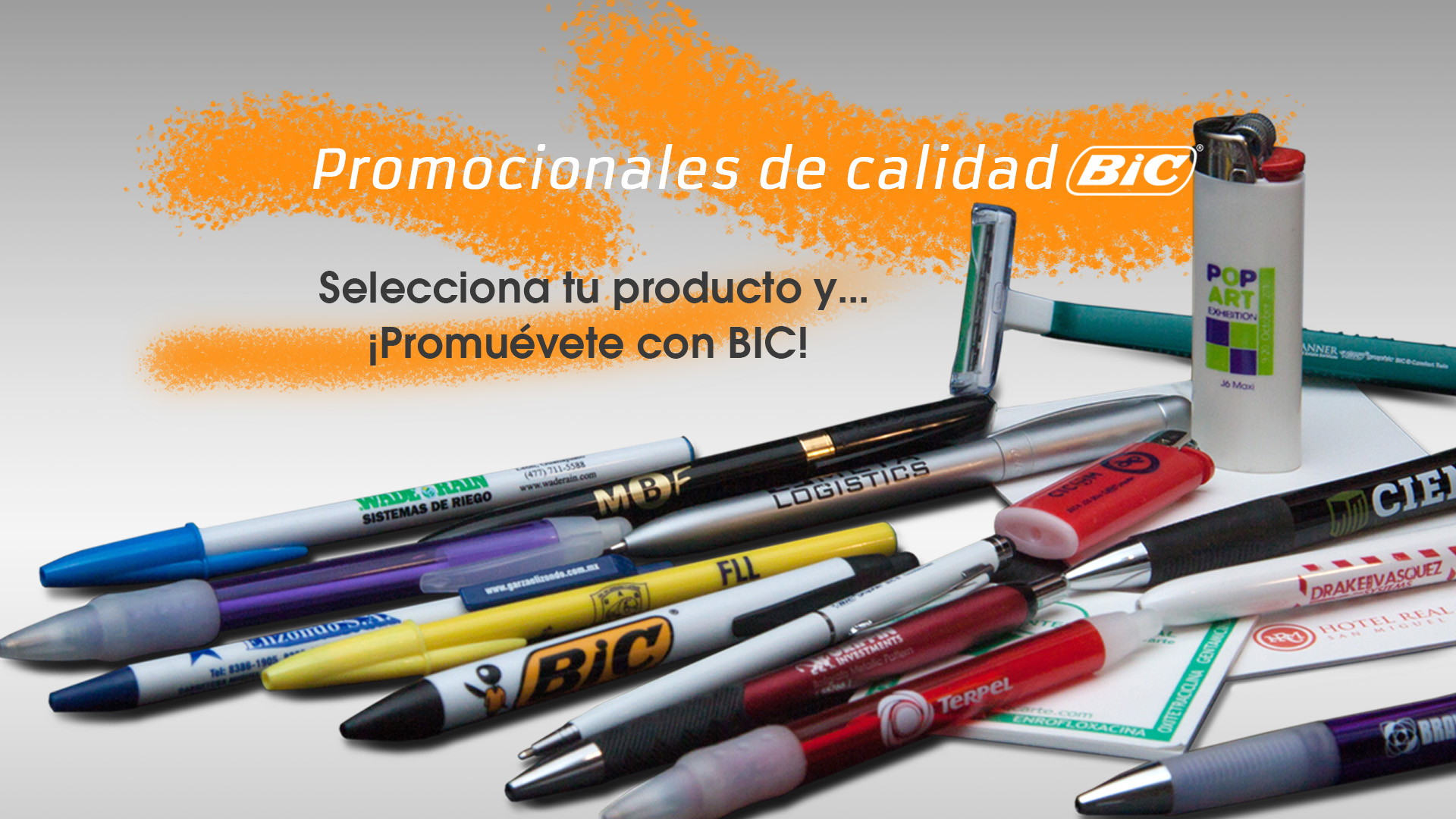 Promuevete con Bic Graphic - Promocionales Bic Mexico