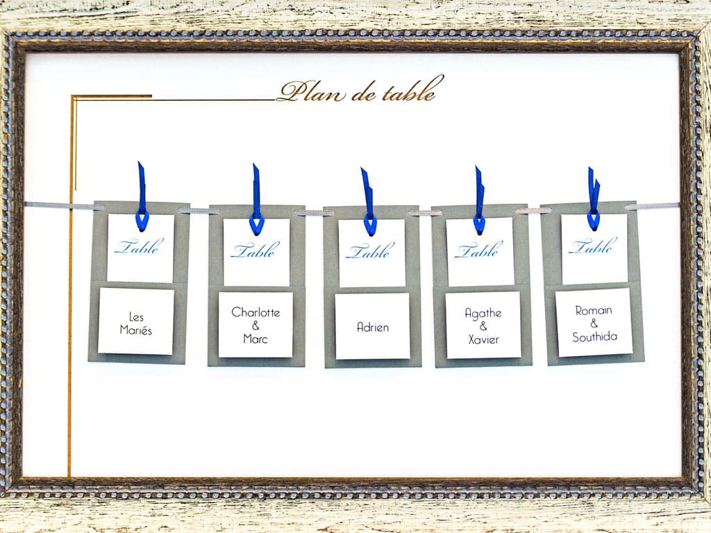 La galerie des plans de table - Imagiligne