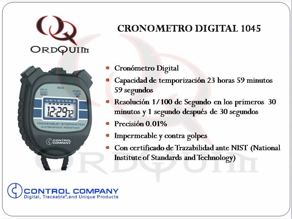 Control Co. - DISTRIBUIDORA ORDQUIM