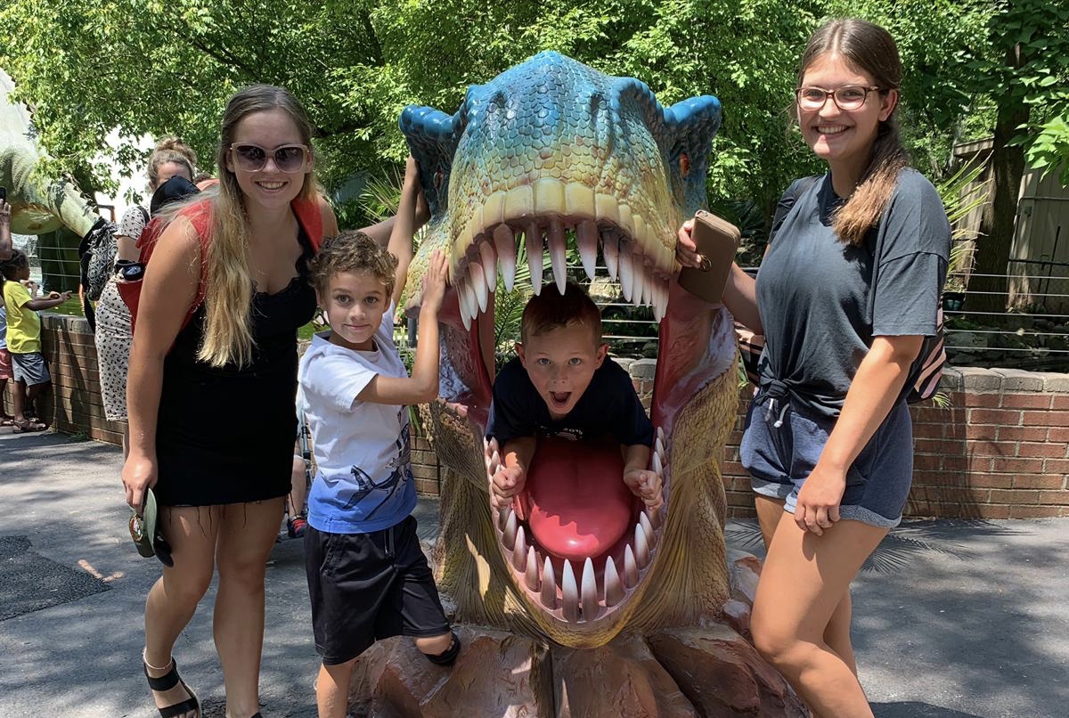 Bryson und Lena im Zoo - lenasabenteuerusas Webseite!