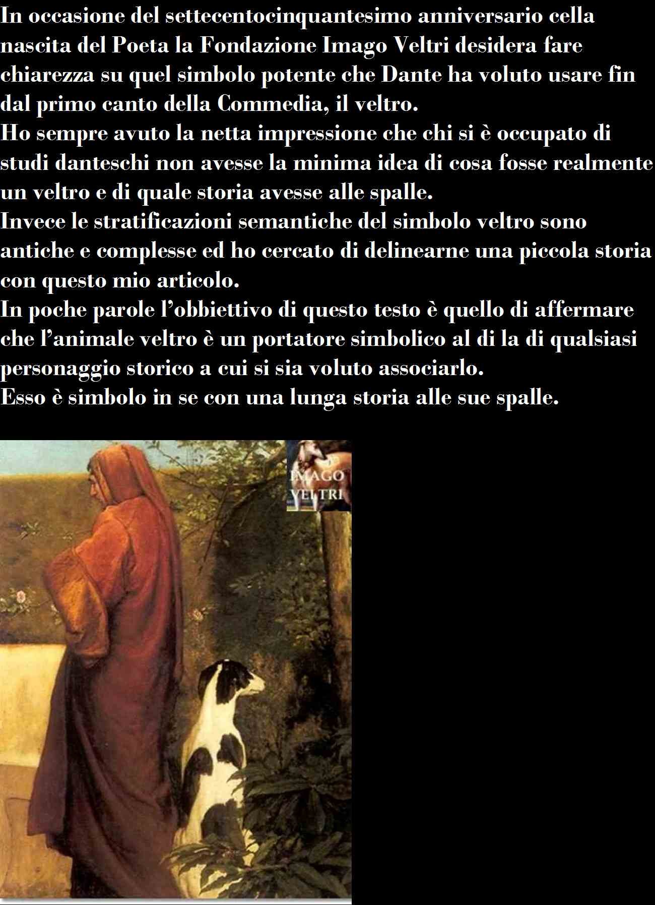 IL VELTRO DANTESCO - fondazioneimagoveltris JimdoPage!