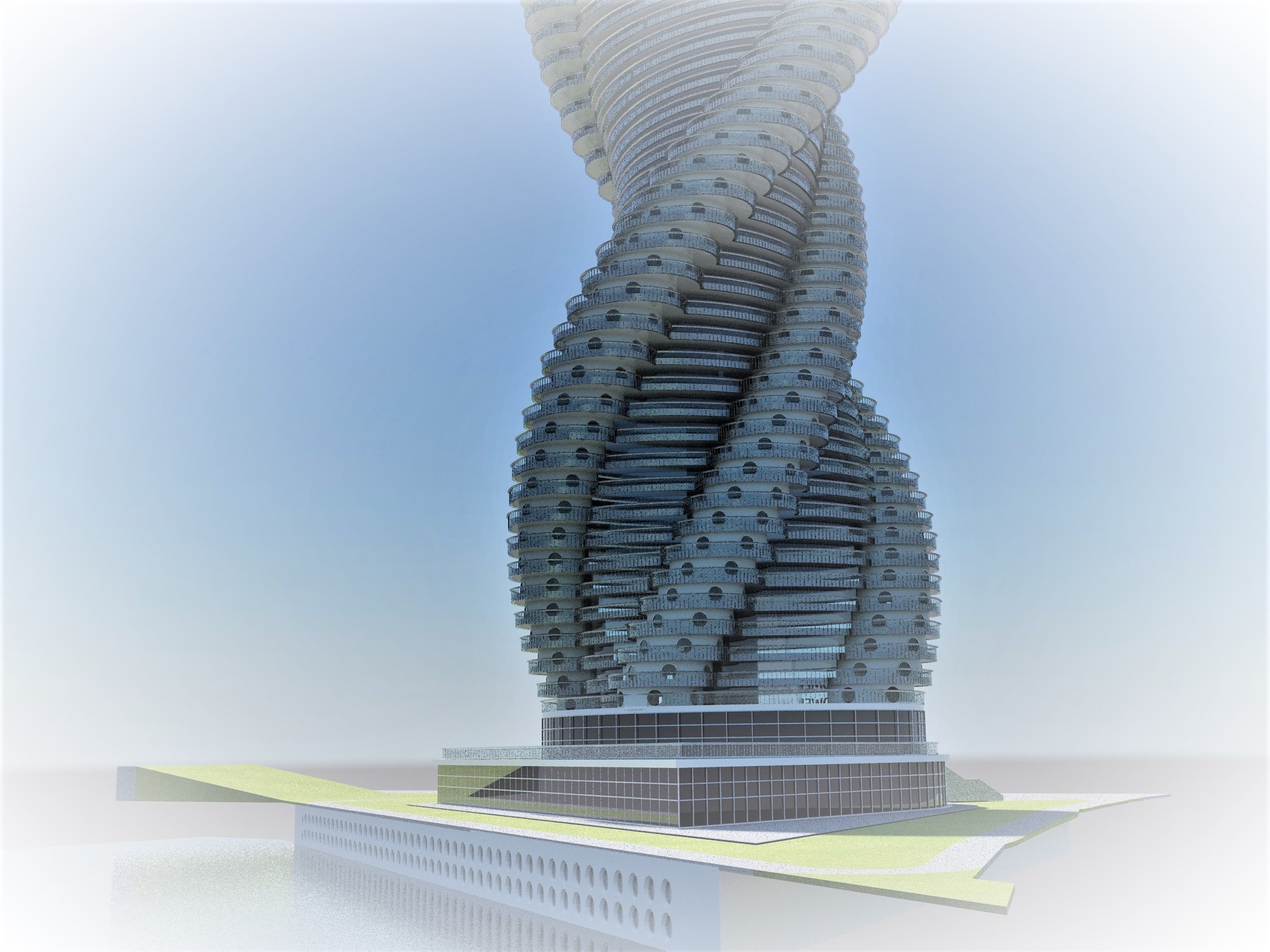 ELBTOWER Wettbewerbsentwurf - activebuilding GmbH